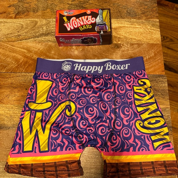 Happy Boxer | Underwear & Socks | Wonka Bar Boxer Briefs | Poshmark